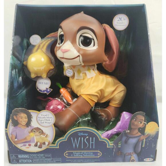 Disney | Toys | Disney 0 Wish Magical Moving Talking Valentino Large ...